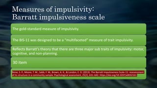 multidimensional approach to impulsivity.pptx
