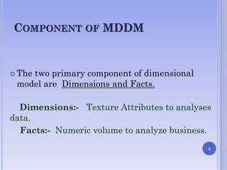 Multidimentional data model | PDF