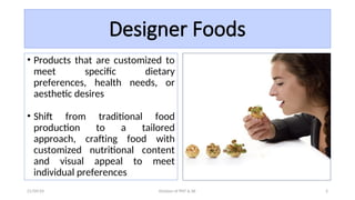 Multi Dimentional Food Printing technology | PPT