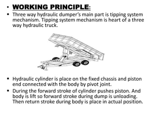 Multi direction dumping system | PPTX