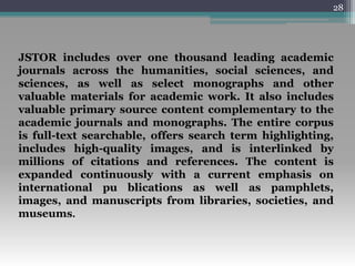 How To use Full-text Databases | PPT