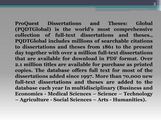How To use Full-text Databases | PPT