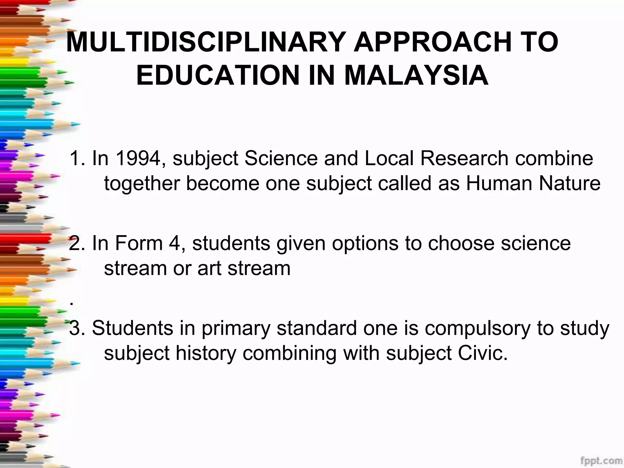 Multidisciplinary | PPTX