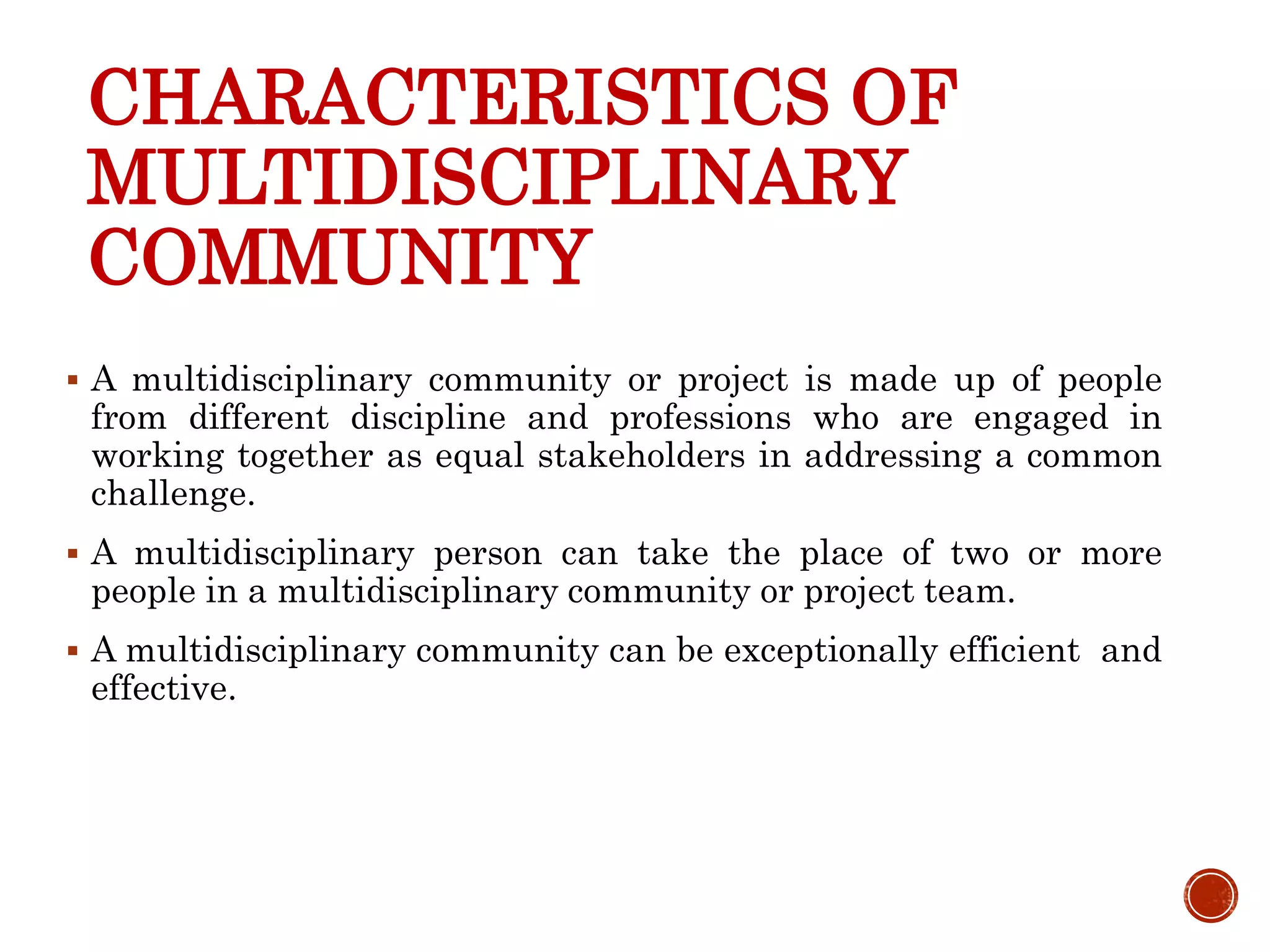 Multidisciplinary | PPTX
