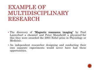 Multidisciplinary | PPTX