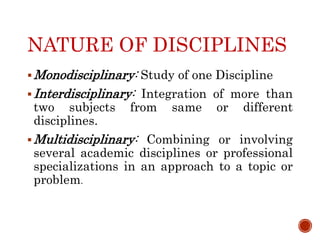 Multidisciplinary | PPTX