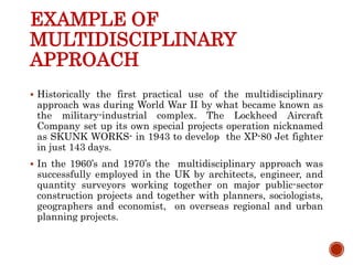 Multidisciplinary | PPTX | Undergraduate Education | College Education