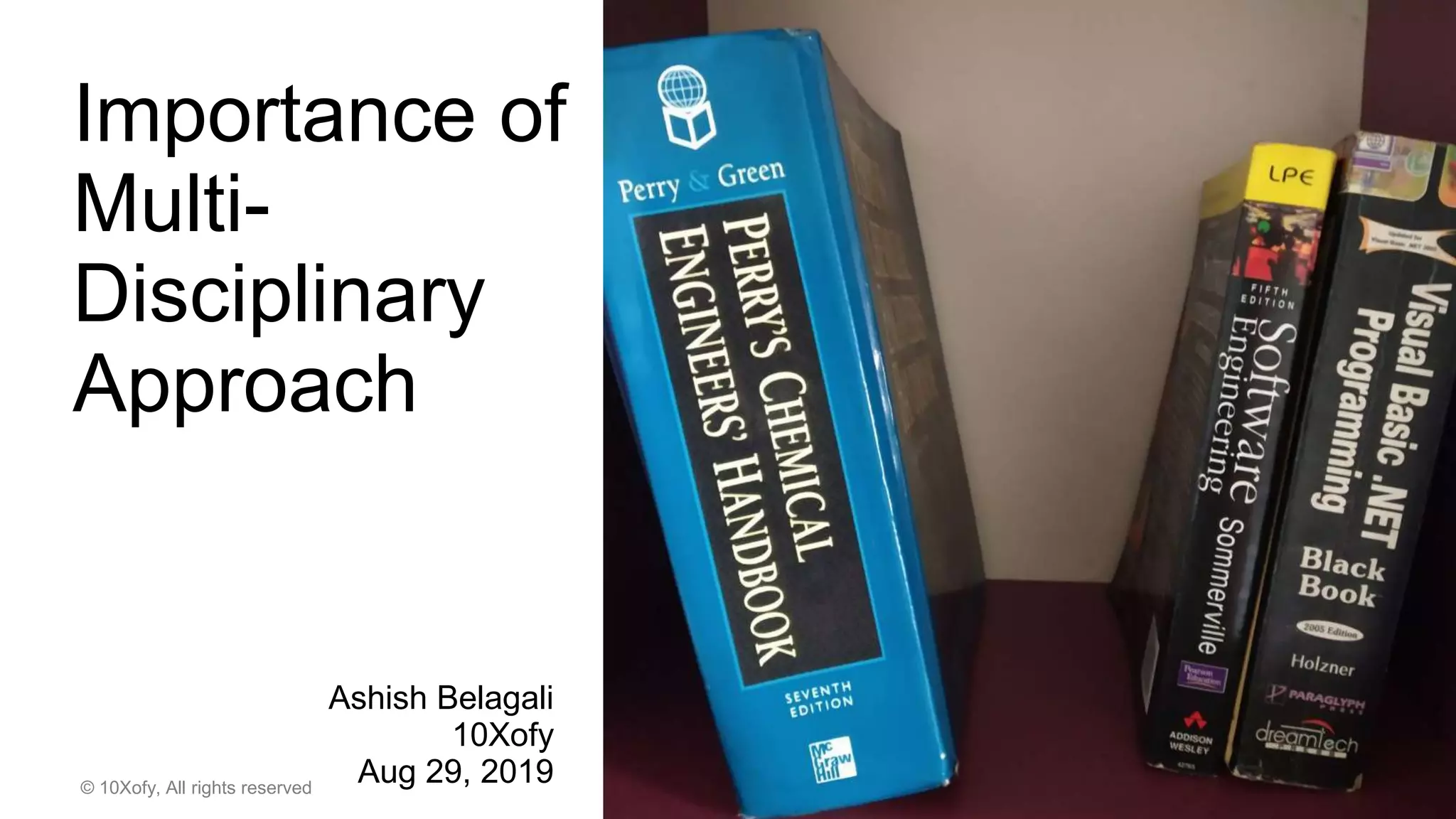 The Importance of Multi-disciplinary Approach | PPT