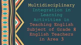 Multidisciplinary-Integration-of-Learning-Activities-in-Teaching ...