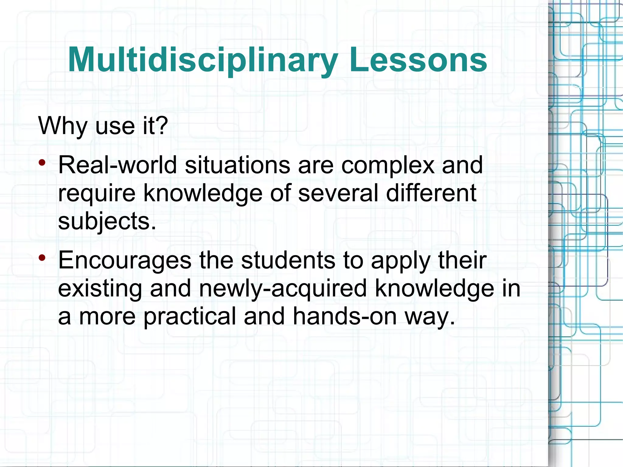 Multidisciplinary approach | PPT