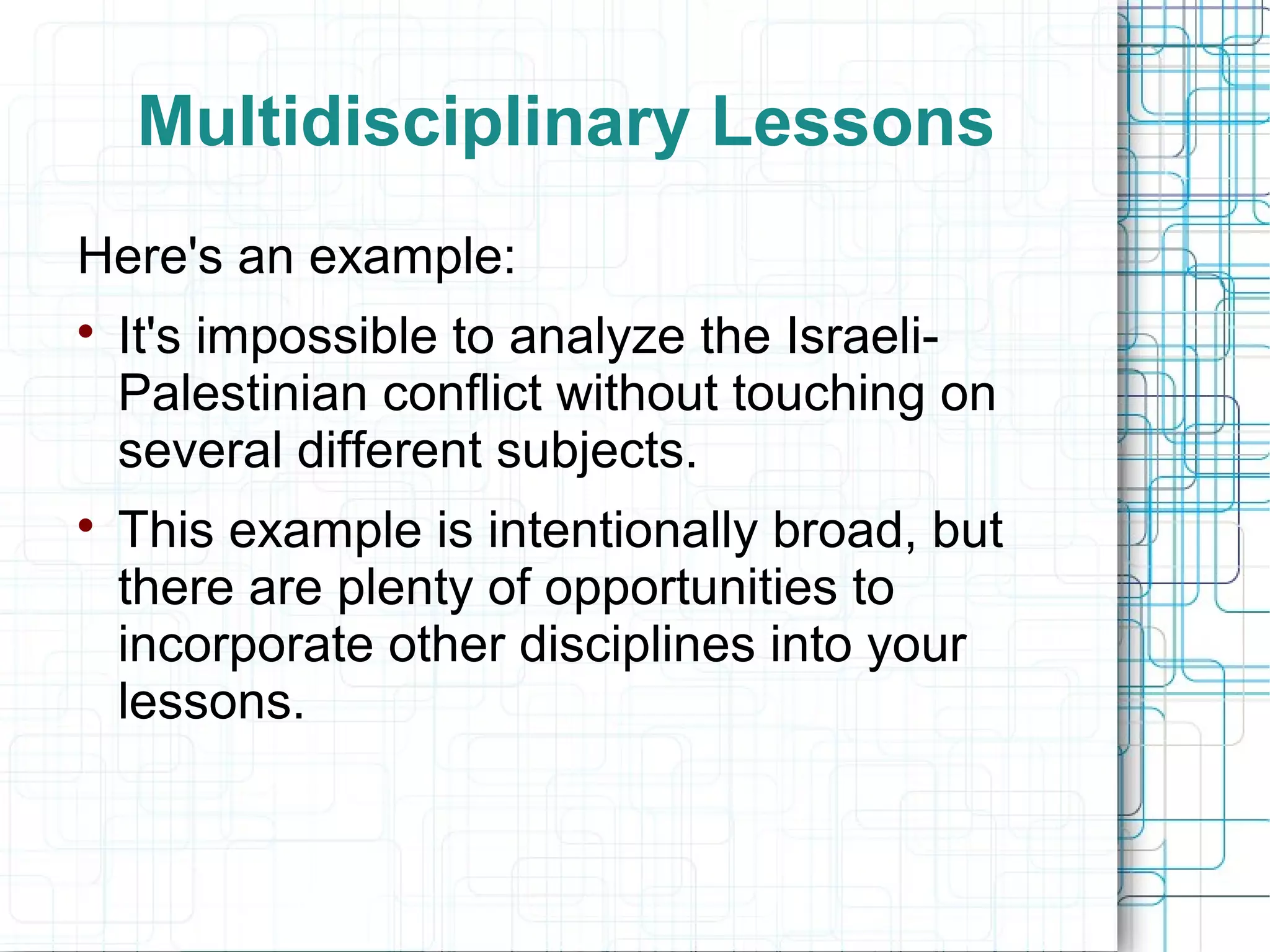 Multidisciplinary approach | PPT