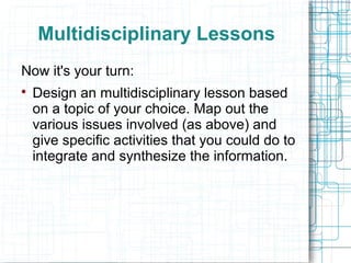 Multidisciplinary approach | PPT