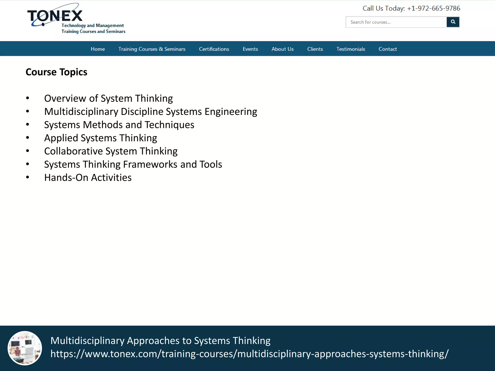 Multidisciplinary approaches to systems thinking | PPT