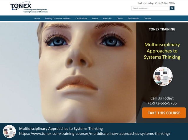 Multidisciplinary approaches to systems thinking | PPT