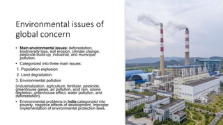 Multidisciplinary nature of environmental studies | PPTX