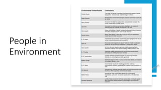 Multidisciplinary nature of environmental studies | PPTX