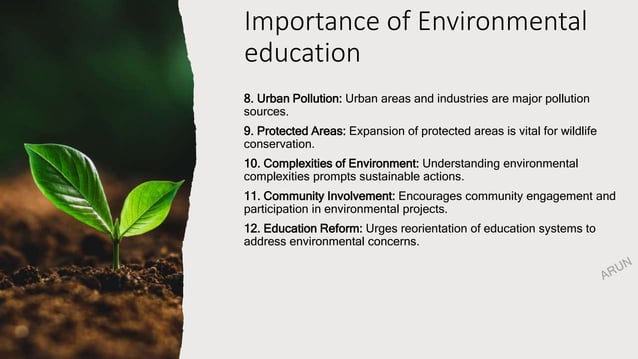 Multidisciplinary nature of environmental studies | PPTX