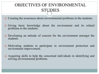 Multidisciplinary nature of enviroment | PDF