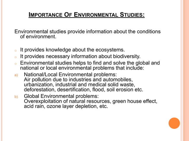 Multidisciplinary Nature Of Environmental Studies.pptx