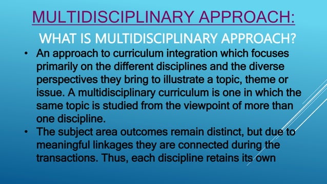 MULTIDISCIPLINARY PROJECTS.pptx