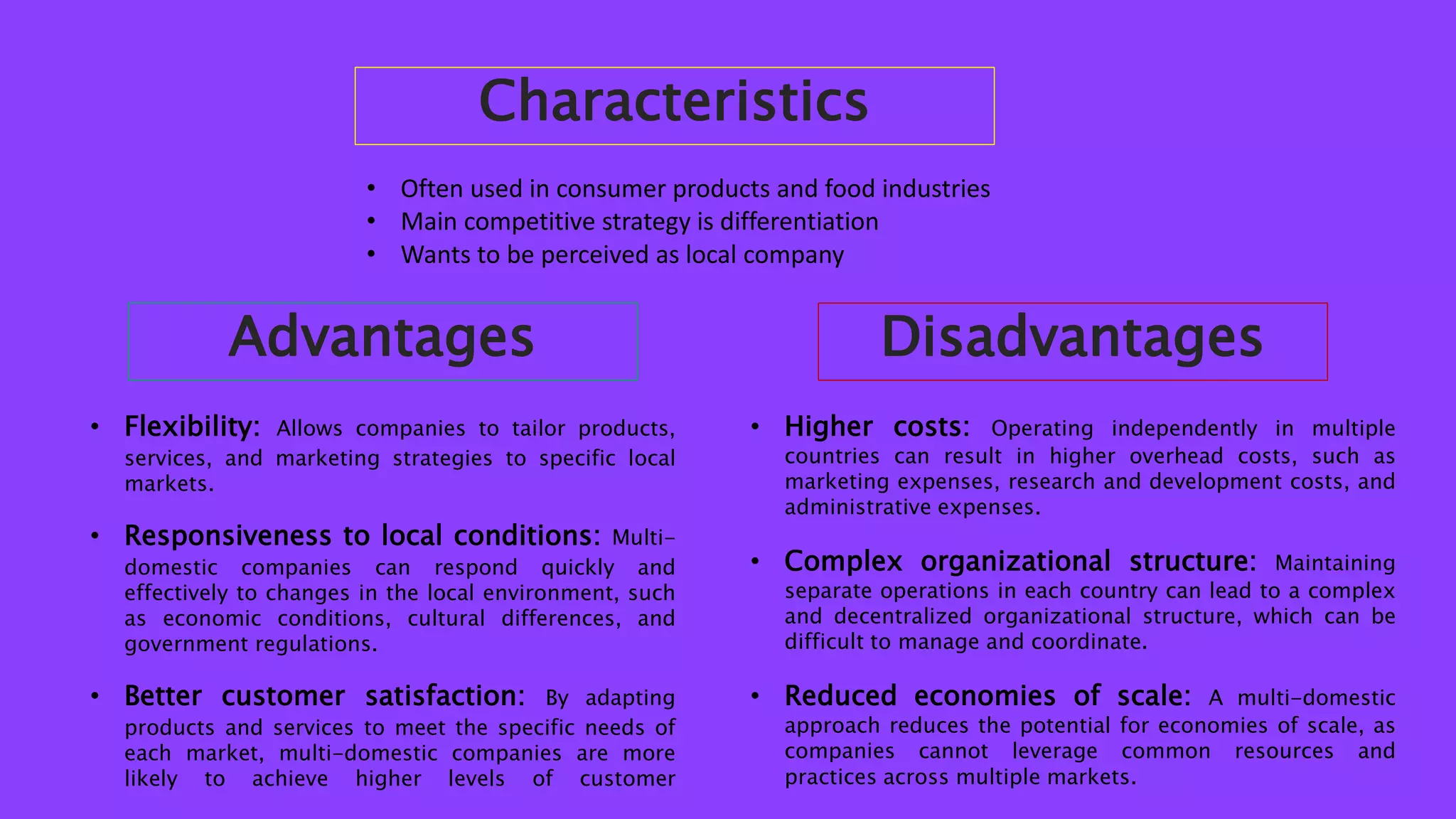 Multidomestic stategy | PPTX