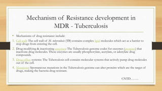 Multi Drug Shivansh Verma Resistance in Tuberculosis Causes and ...