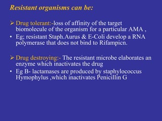 Multi drug resistance | PPTX