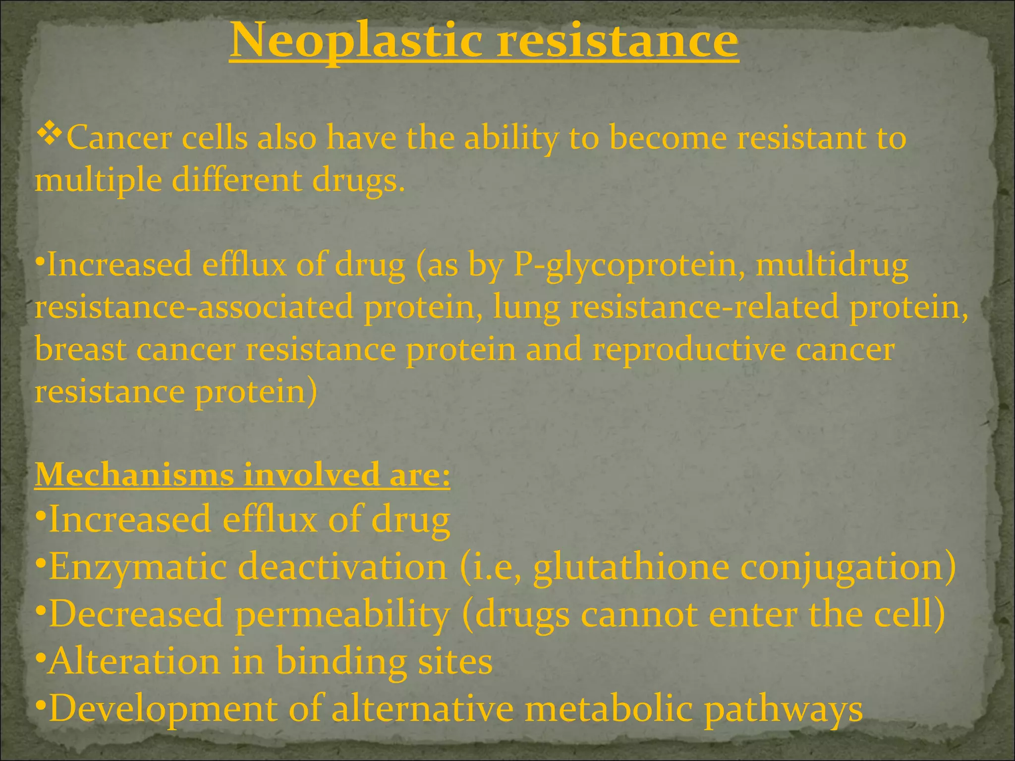 Multi drug resistanse | PPT
