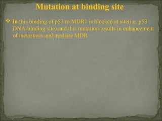 Multi drug resistanse | PPT