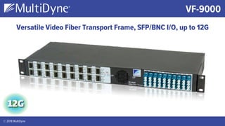 MULTIDYNE VIDEO & FIBER OPTIC SYSTEMS | PDF