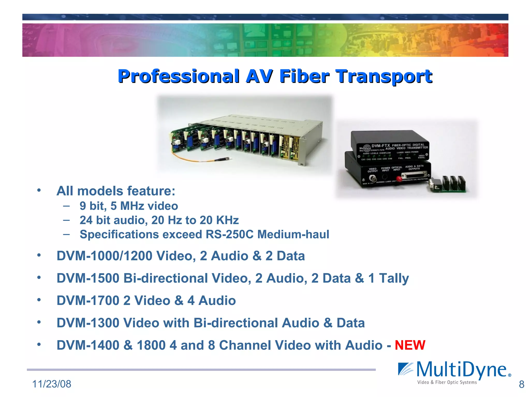 MultiDyne Products & Technology V14 | PPT