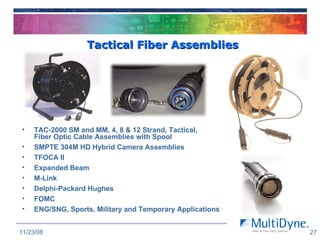 MultiDyne Products & Technology V14 | PPT