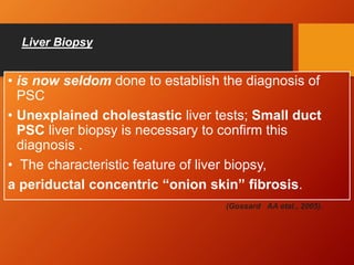 Multidisciplinary team in Management of Primary sclerosing Cholangitis ...