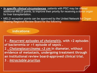 Multidisciplinary team in Management of Primary sclerosing Cholangitis ...