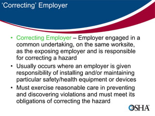 Multi employer w new template use | PPT