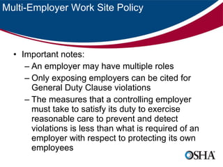 Multi employer w new template use | PPT
