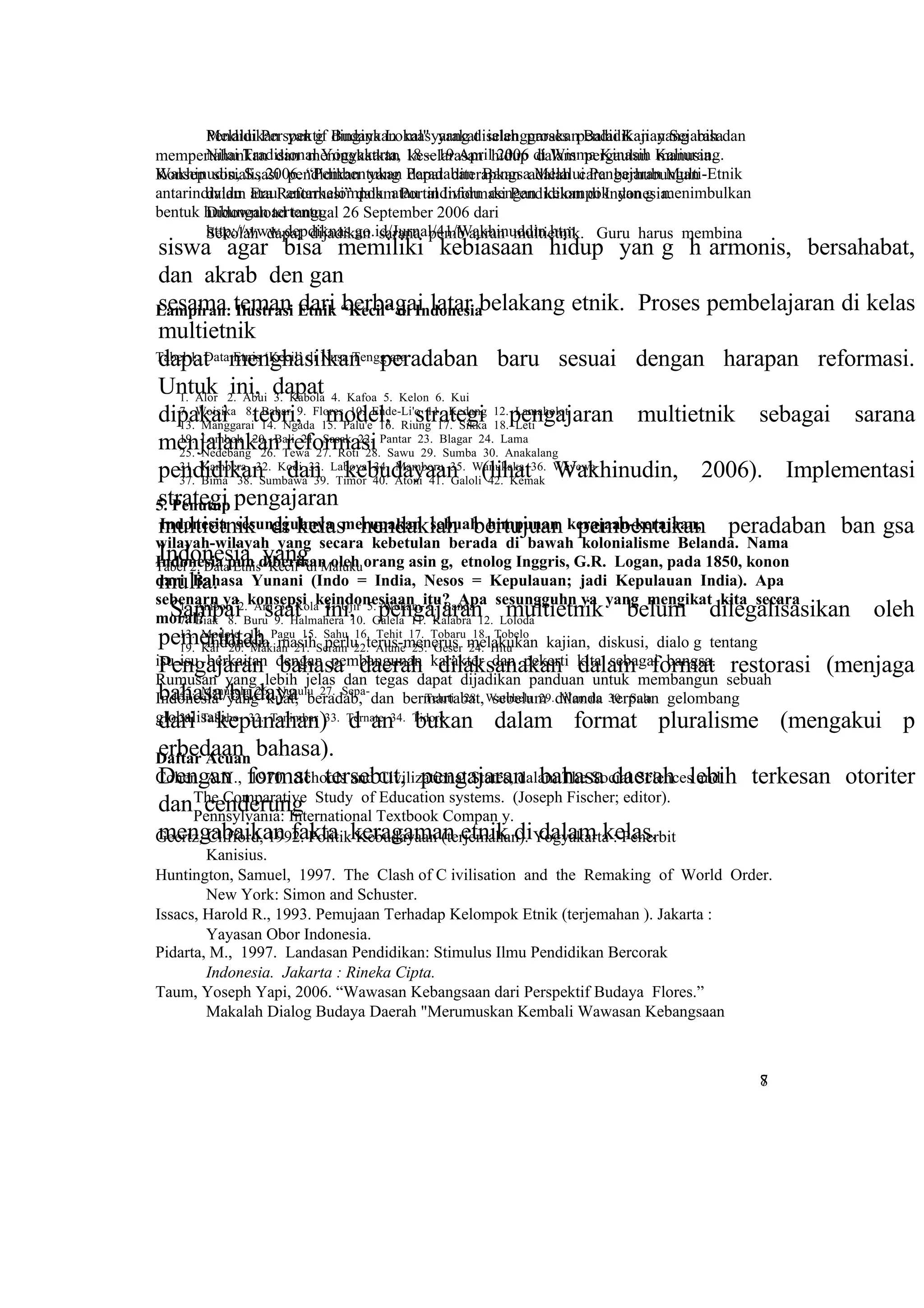 Multietnik yapi | PDF