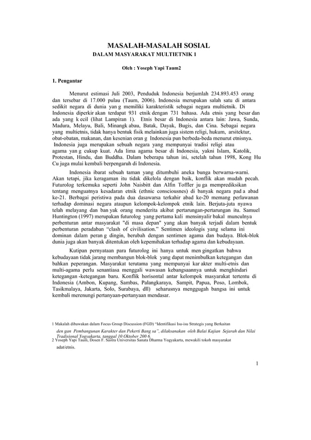 Multietnik yapi | PDF