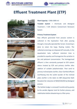 MULTIFABS LIMITED Dyeing factory profile # Porag Abdullah | PDF