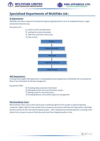 MULTIFABS LIMITED Dyeing factory profile # Porag Abdullah | PDF