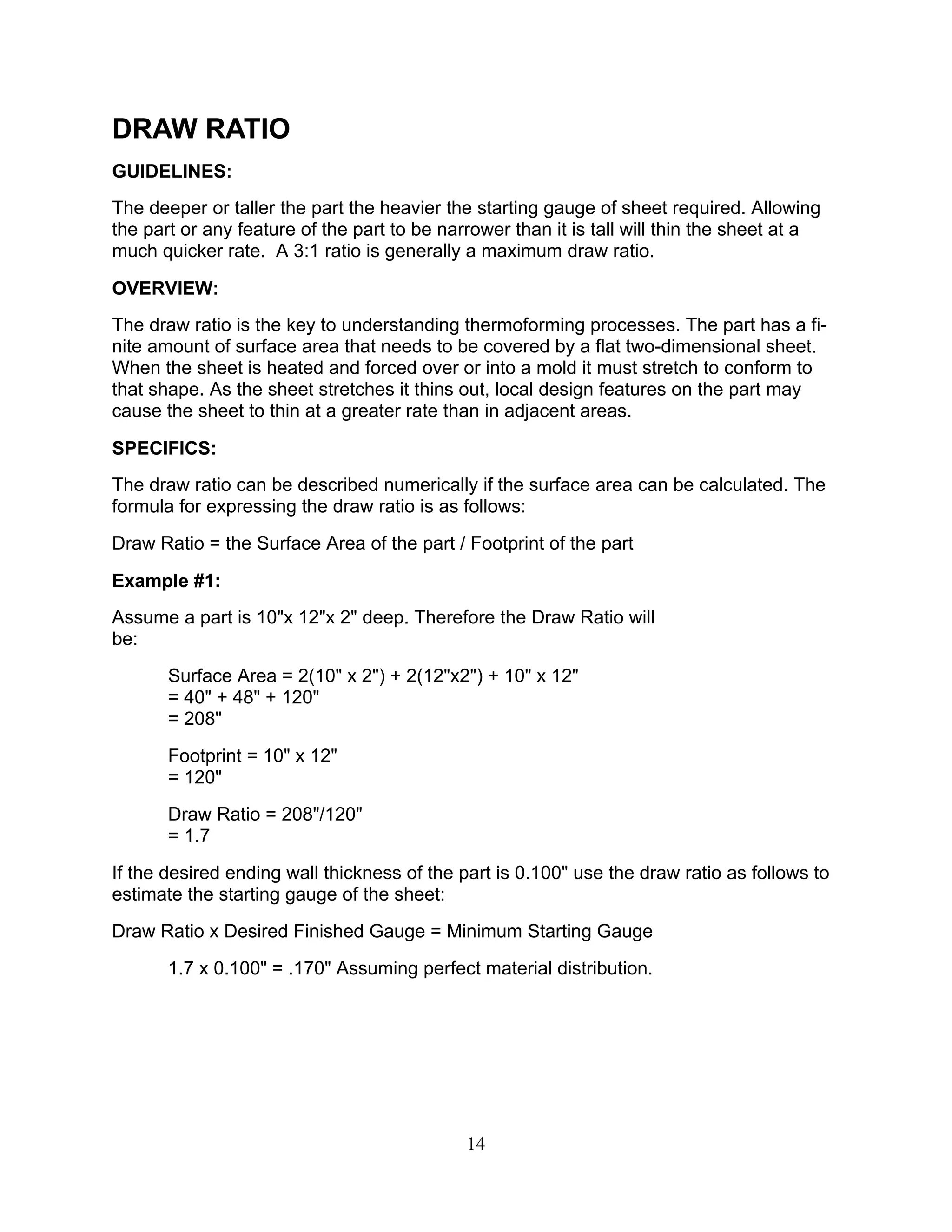 Multifab Thermoforming Guidelines, Rev 6 4 09 | PDF