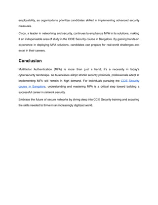 Multifactor Authentication (MFA) and Its Role in CCIE Security.pdf