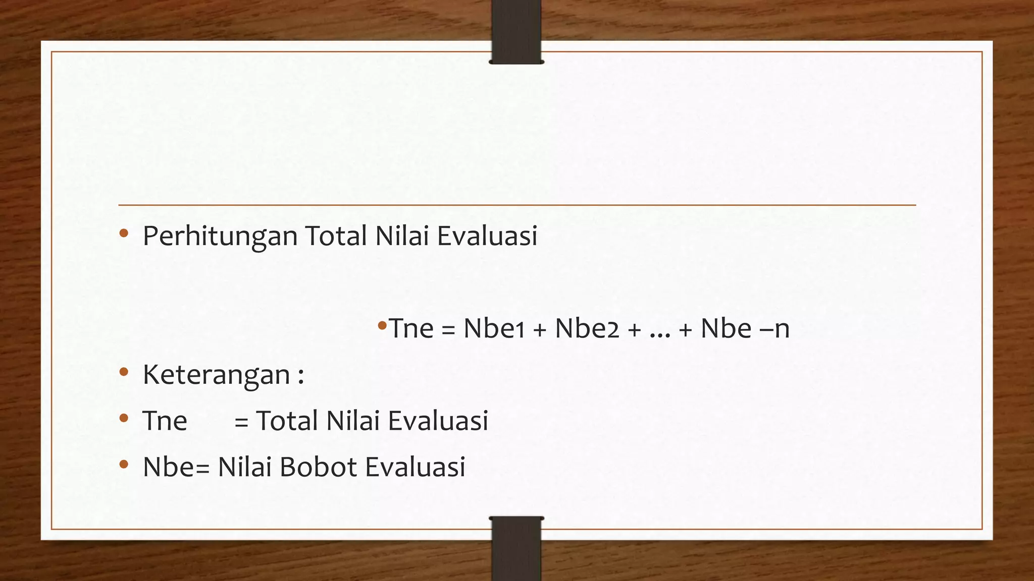 Multifactor evaluation process (mfep) | PPTX