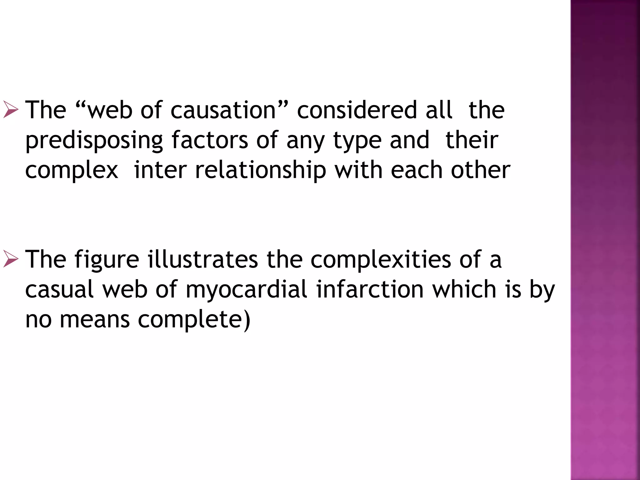 Multifactorial causation of disease | PPTX