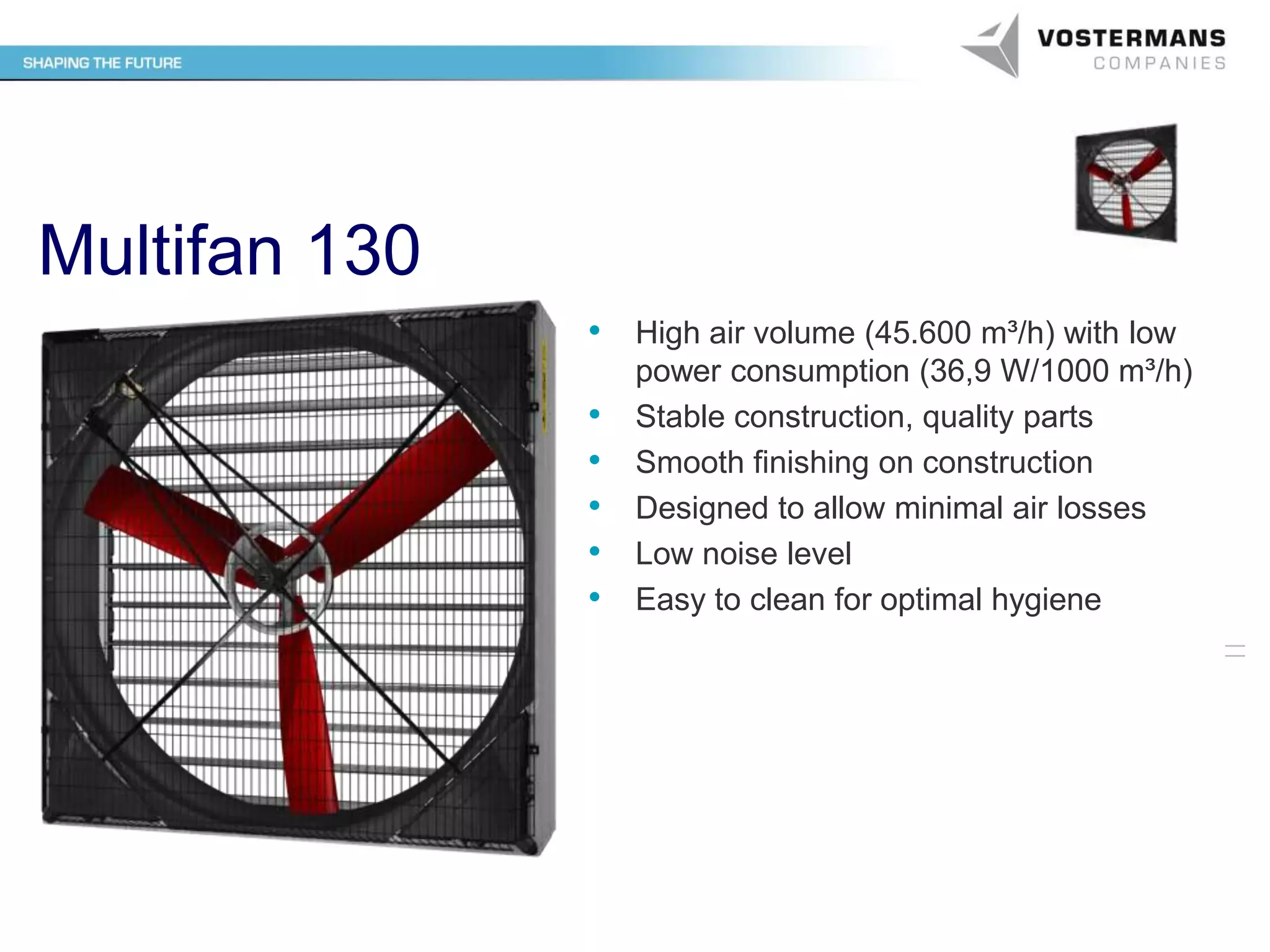 Multifan greenhouse ventilation | PPTX