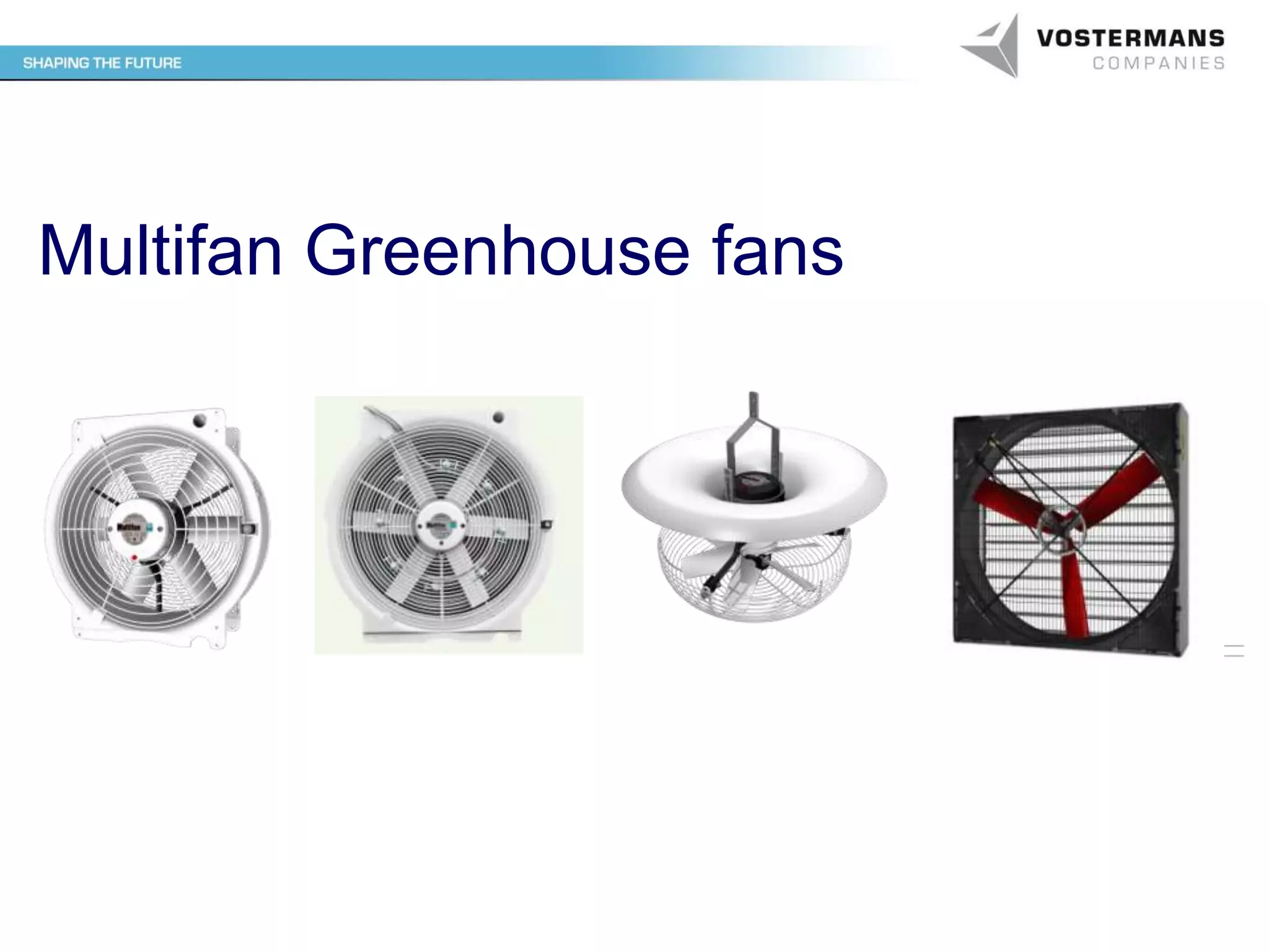 Multifan greenhouse ventilation | PPTX