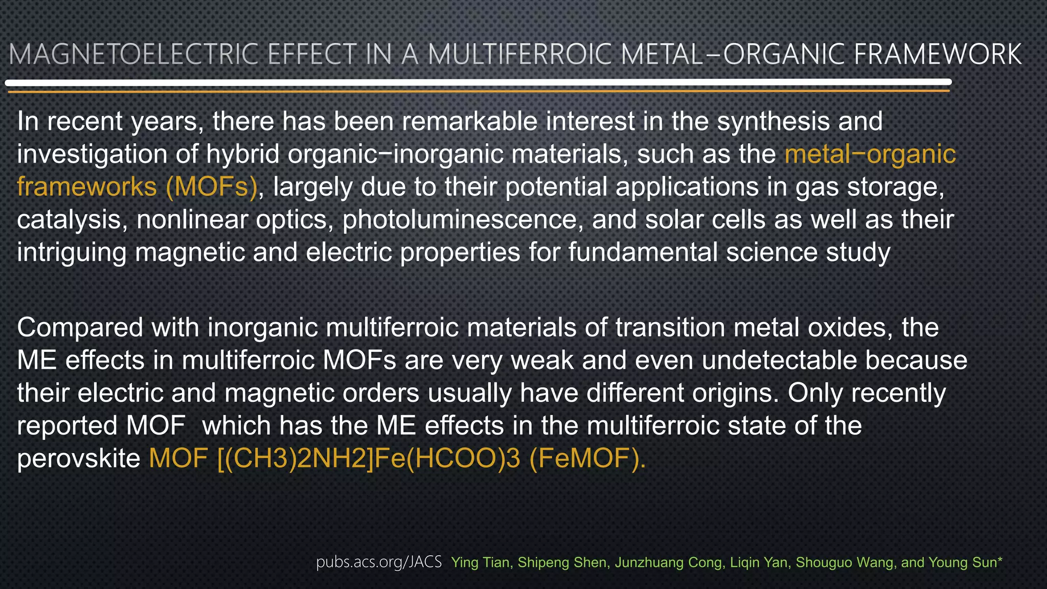 Multiferroic | PPTX