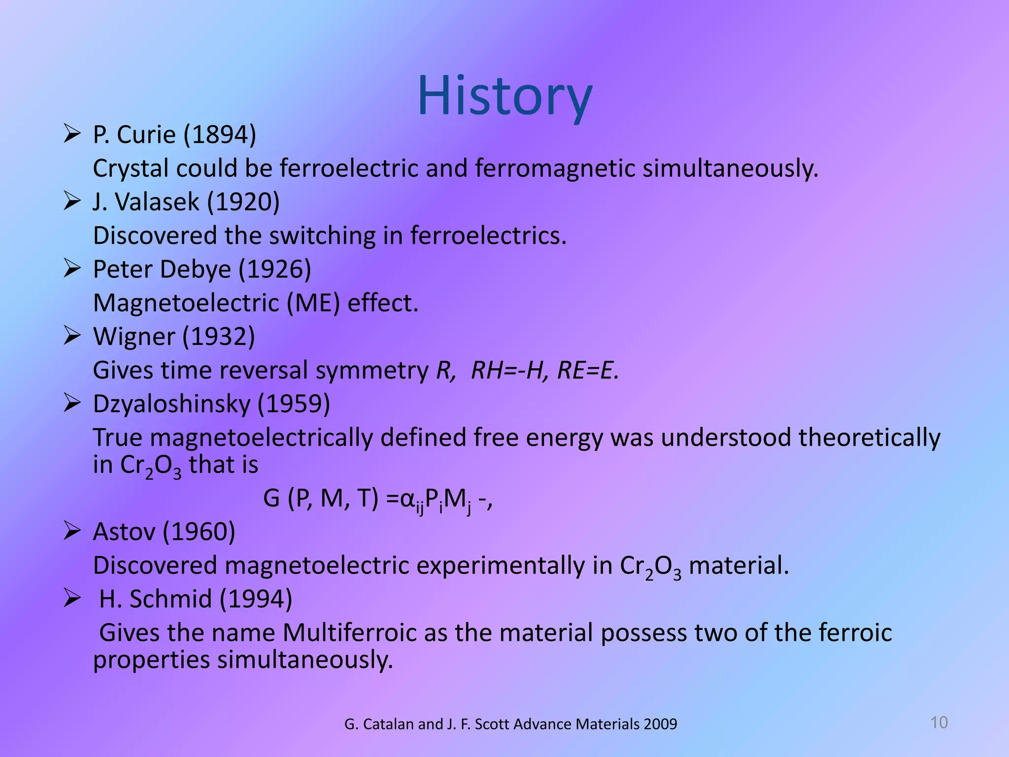 Multiferroic materials | PPTX