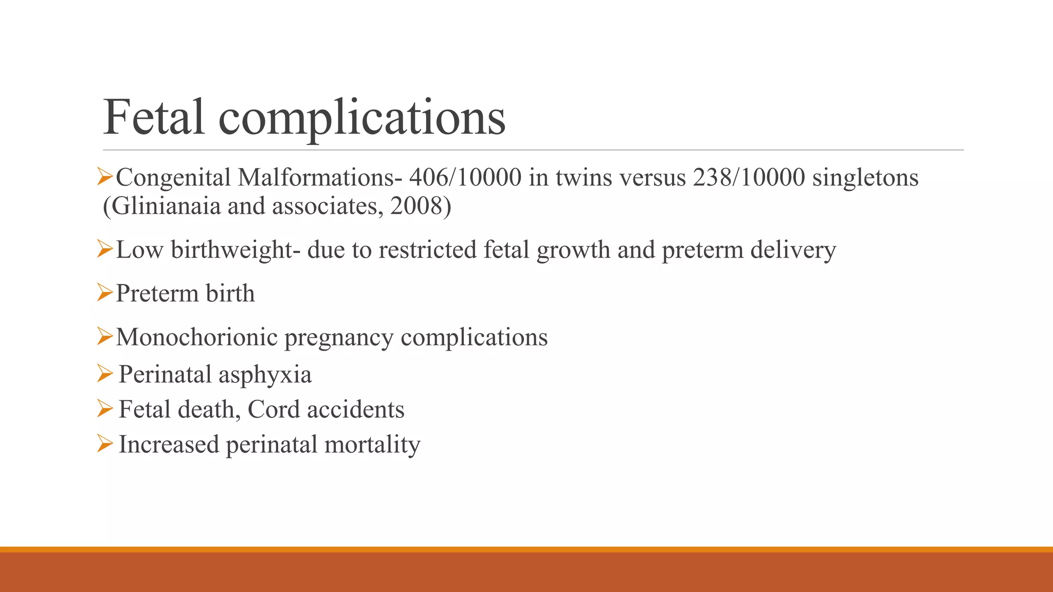 Multifetal pregnancy (Twins Pregnancy) | PPTX