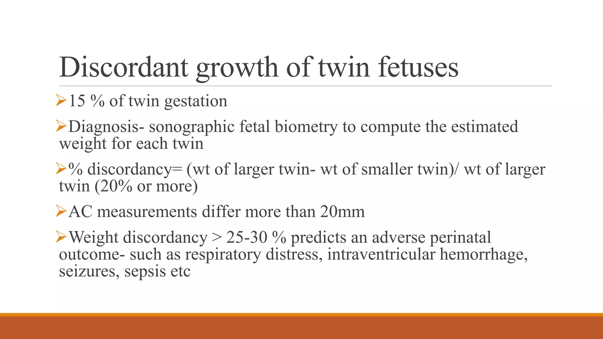 Multifetal pregnancy (Twins Pregnancy) | PPTX